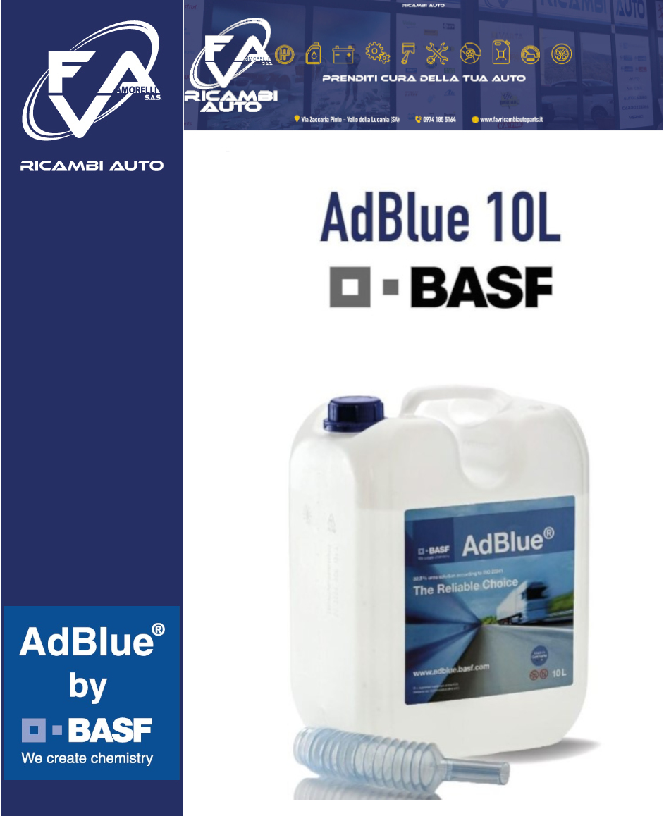 Adblue-by-Basf - tanica 10Lt - A.10.0010.10 | F.A.V. di Amorelli ...