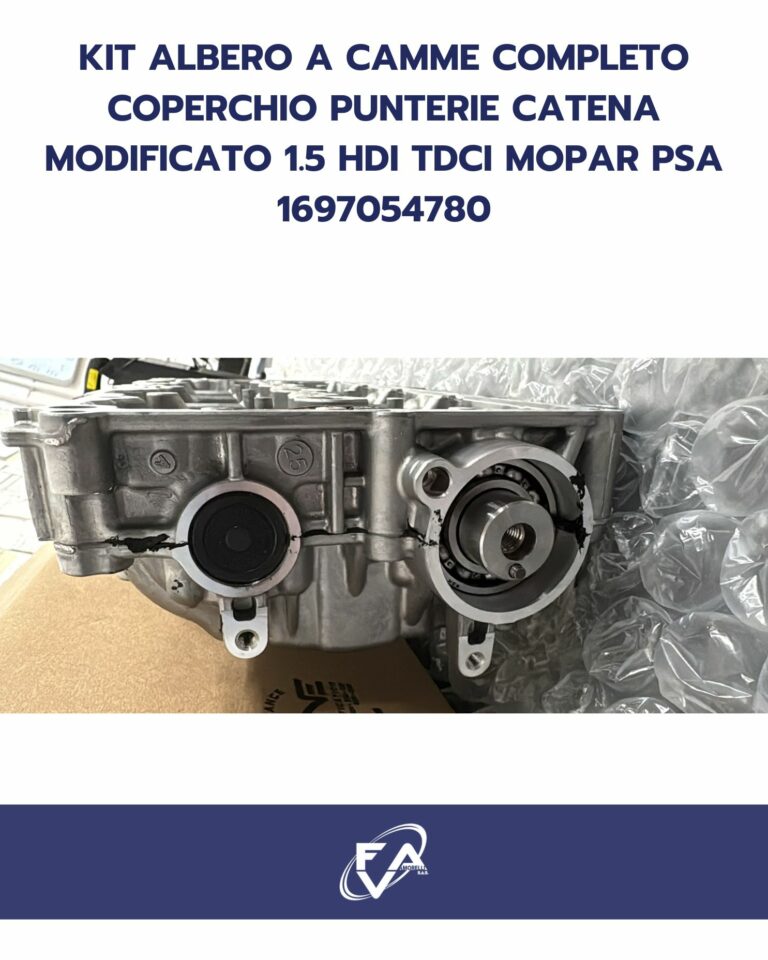 KIT ALBERO A CAMME COMPLETO COPERCHIO PUNTERIE CATENA MODIFICATO 1.5 ...