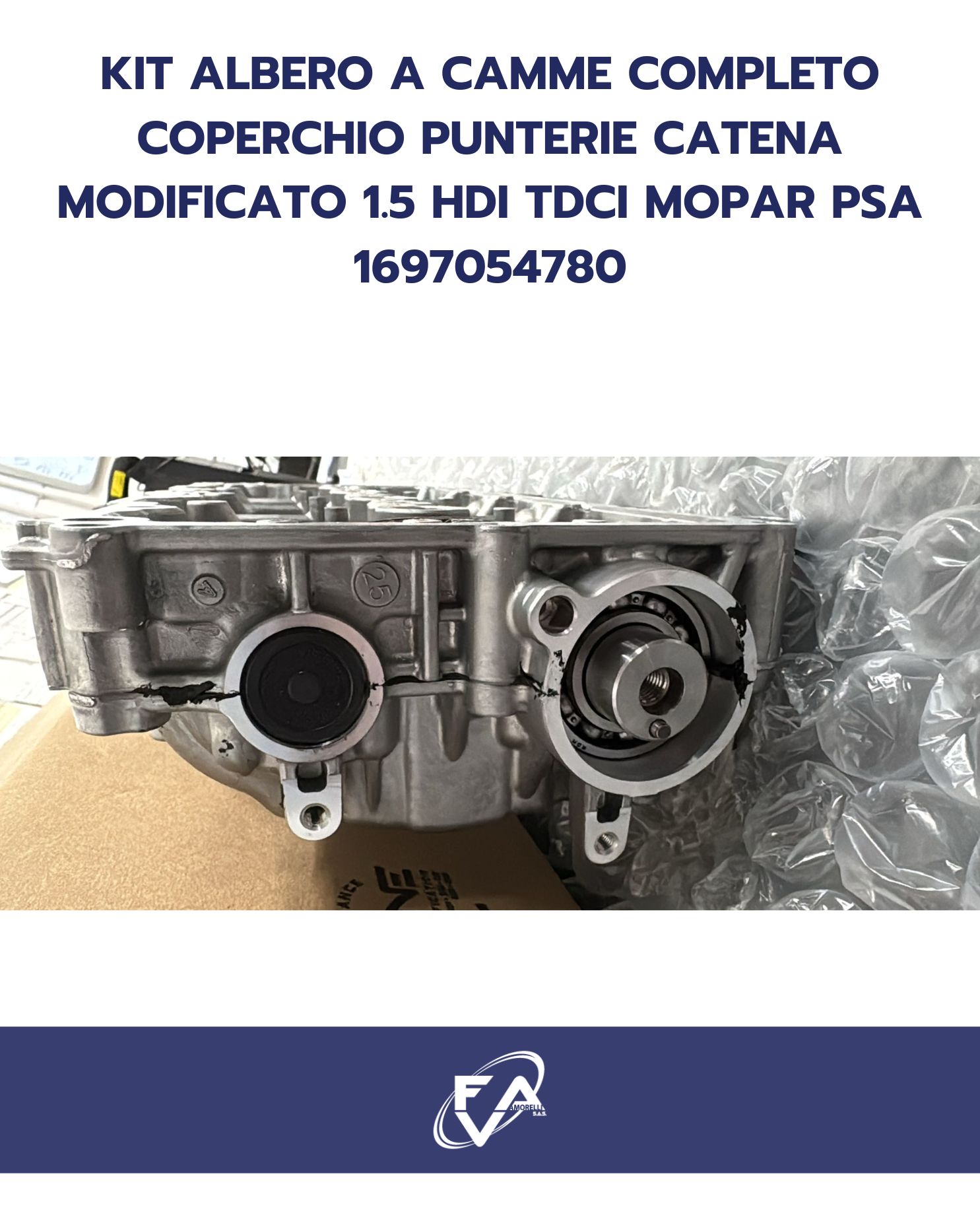 KIT ALBERO A CAMME COMPLETO COPERCHIO PUNTERIE CATENA MODIFICATO 1.5 ...