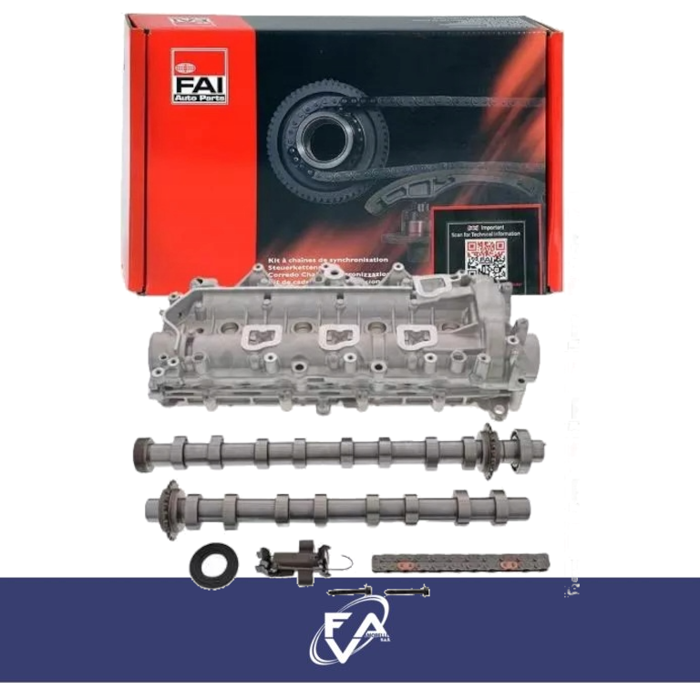 KIT ALBERO A CAMME COMPLETO COPERCHIO PUNTERIE CATENA MODIFICATO 1.5 ...